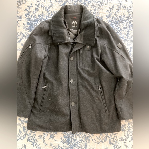 Tumi | Jackets & Coats | Mens Wool Tumi T Tech Jacket Size Xl | Poshmark